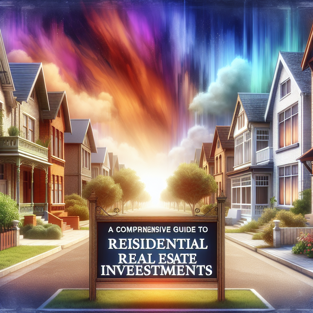 A Comprehensive Guide to Successful Residential Real Estate Investments ...