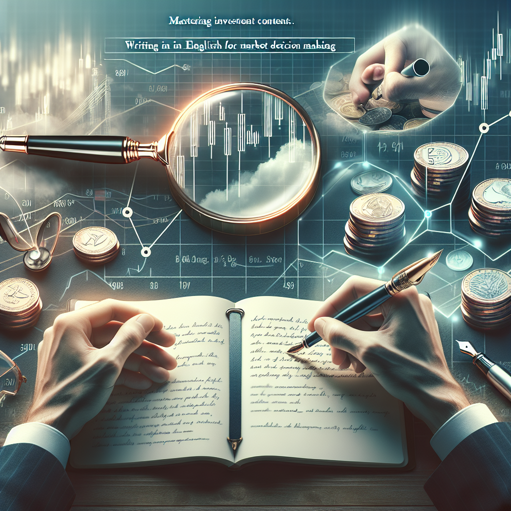Mastering Investment Content: Writing in English for Market Decision ...